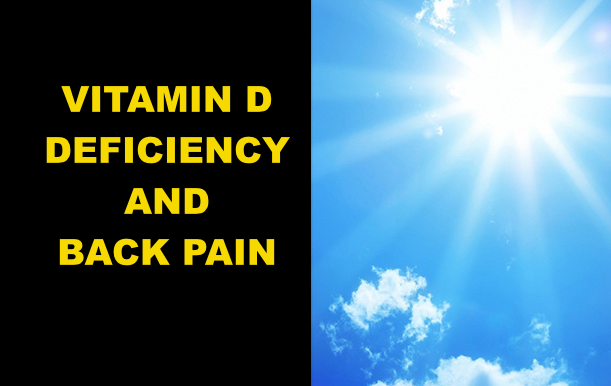 Back Pain and Vitamin D Deficiency | Atlanta Chiropractor | Personal ...